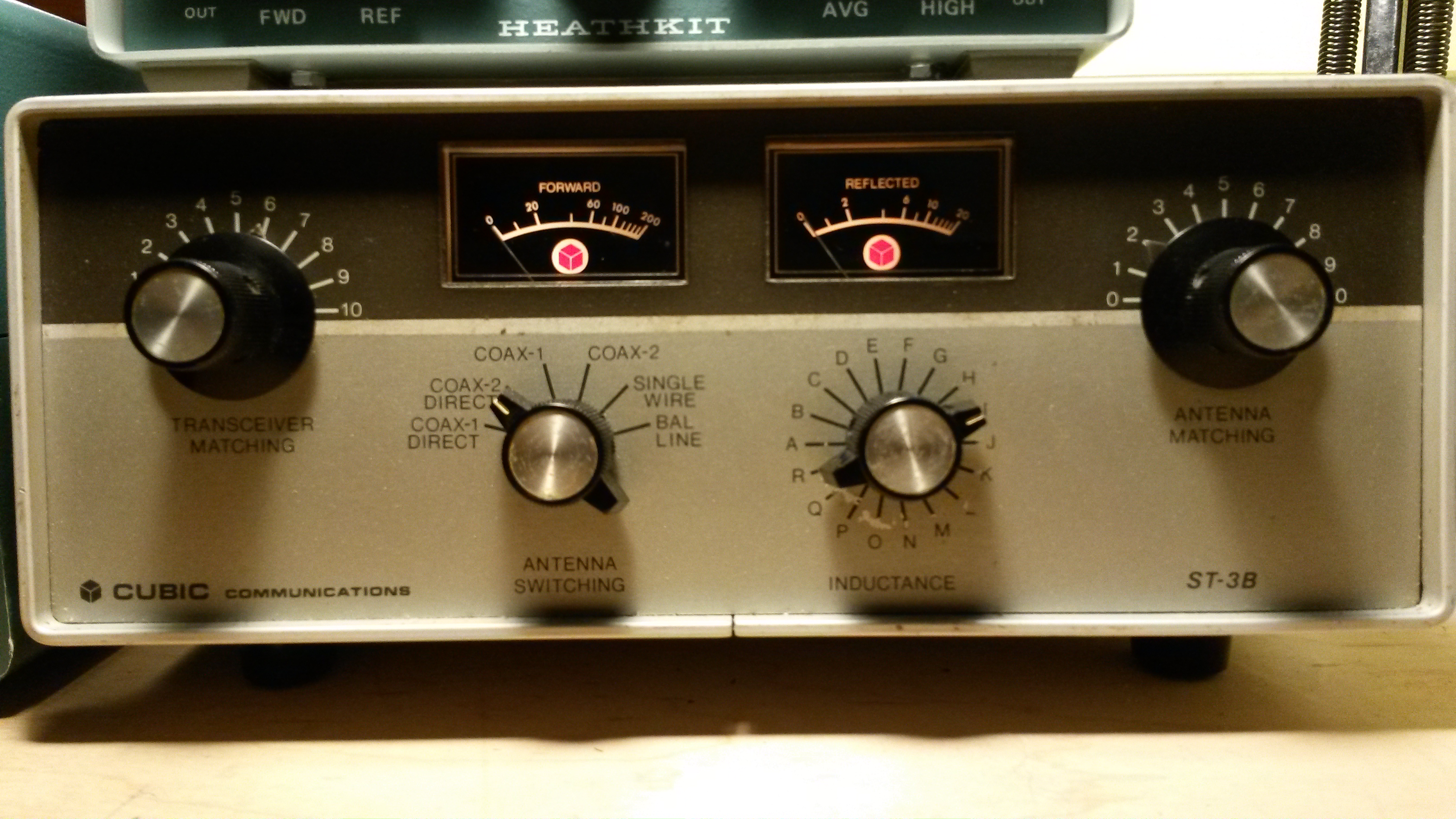 Cubic Communications ST-3B tuner | 73, de N2HTT